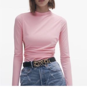 Zara | Tops | Zara Heart Cutout Bodysuit | Poshmark